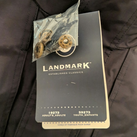 Landmark | Jackets & Coats | Landmark Hudson Navy Blue Bomber Jacket ...